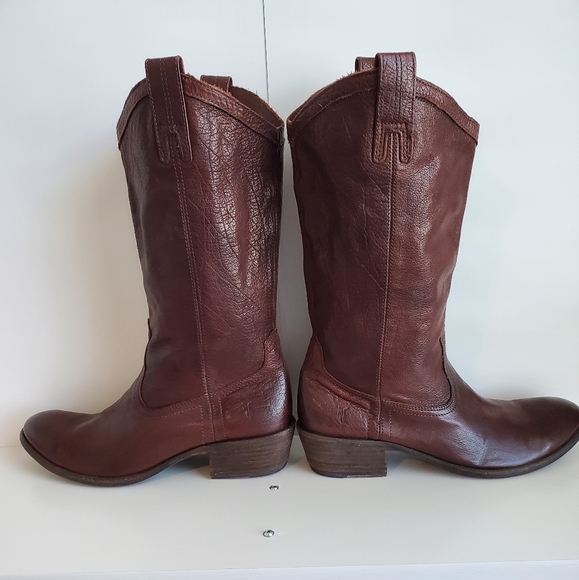 Frye | Shoes | Frye Womens Billy Pullon Boots Cognac Size B | Poshmark